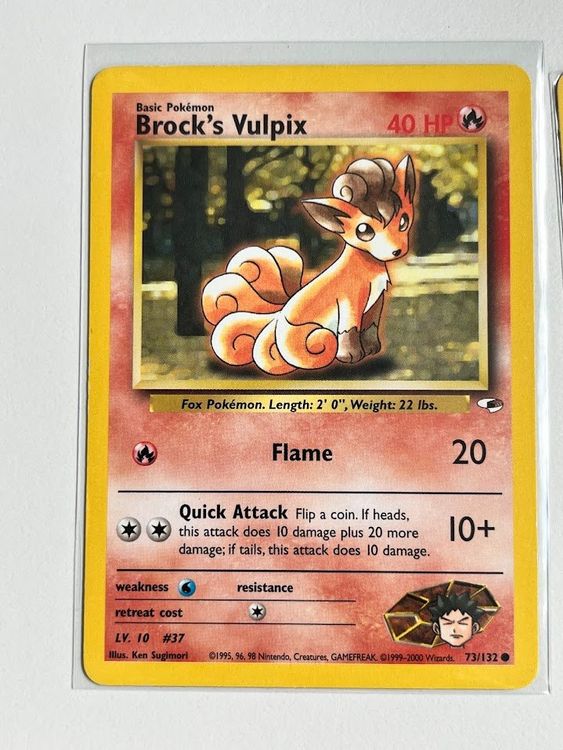 Pokemon Gym Set Brocks Vulpix 73/132 | Kaufen auf Ricardo