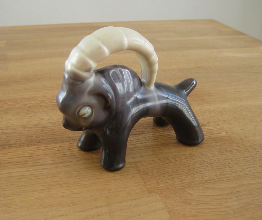 Art - Deco Keramik Figur Geissbock / Ziegenbock | Kaufen auf Ricardo