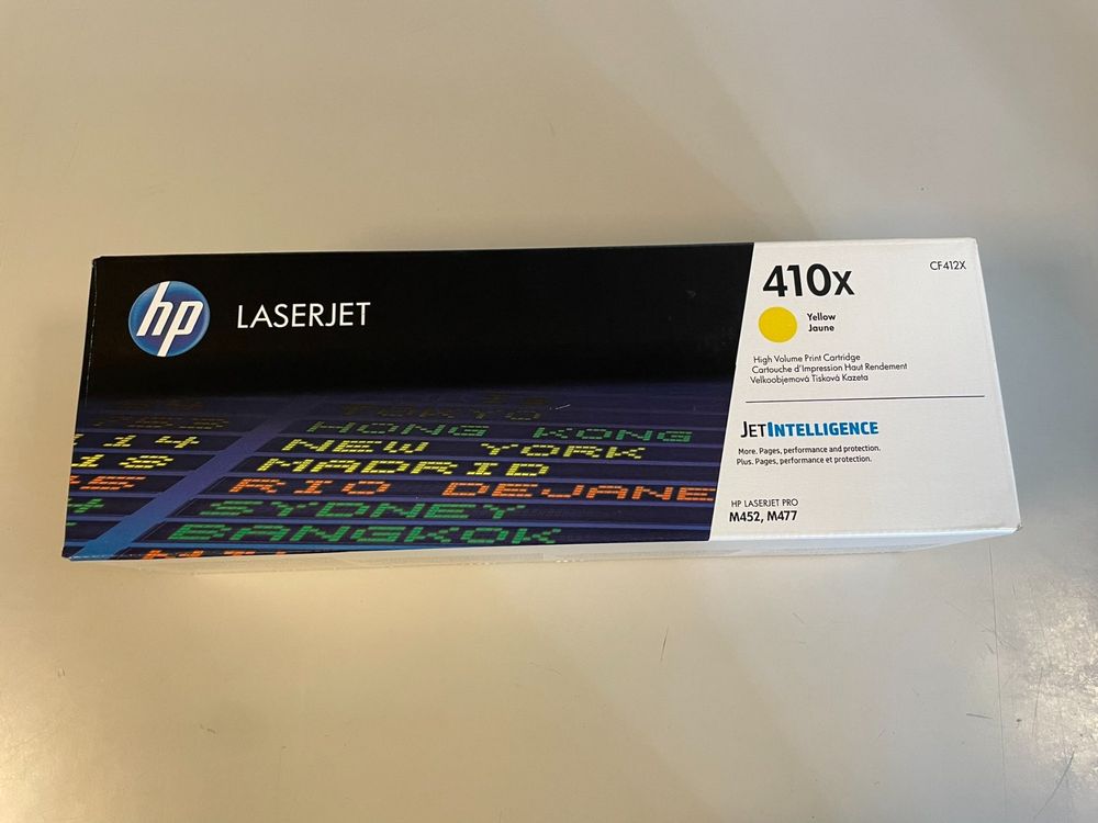 HP 410X Yellow (Neu und originalverpackt) in Trun für CHF 105 – mit ...