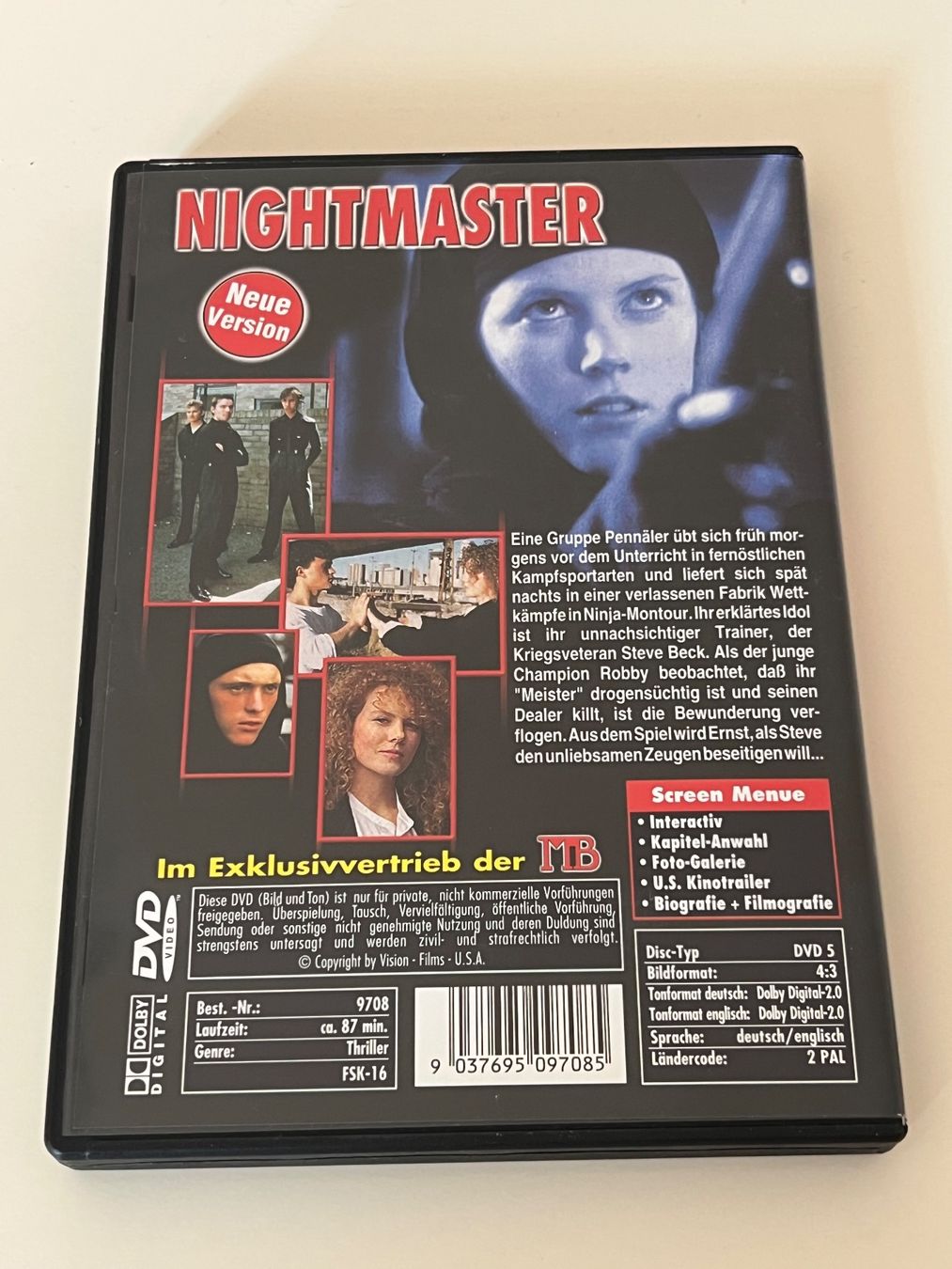 Nicole Kidman - Nightmaster DVD - Ein tödliches Spiel! (Neu (gemäss Beschreibung)) in Altstätten ...