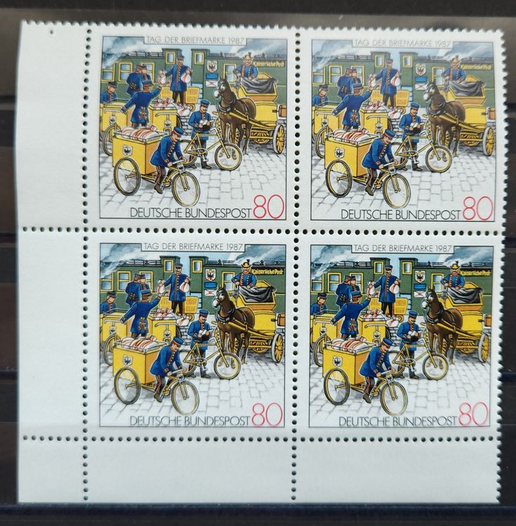 Deutschland-Mi 1337 ** Viererblock (21) (Neu und originalverpackt) in Hittnau für CHF 1 – mit ...