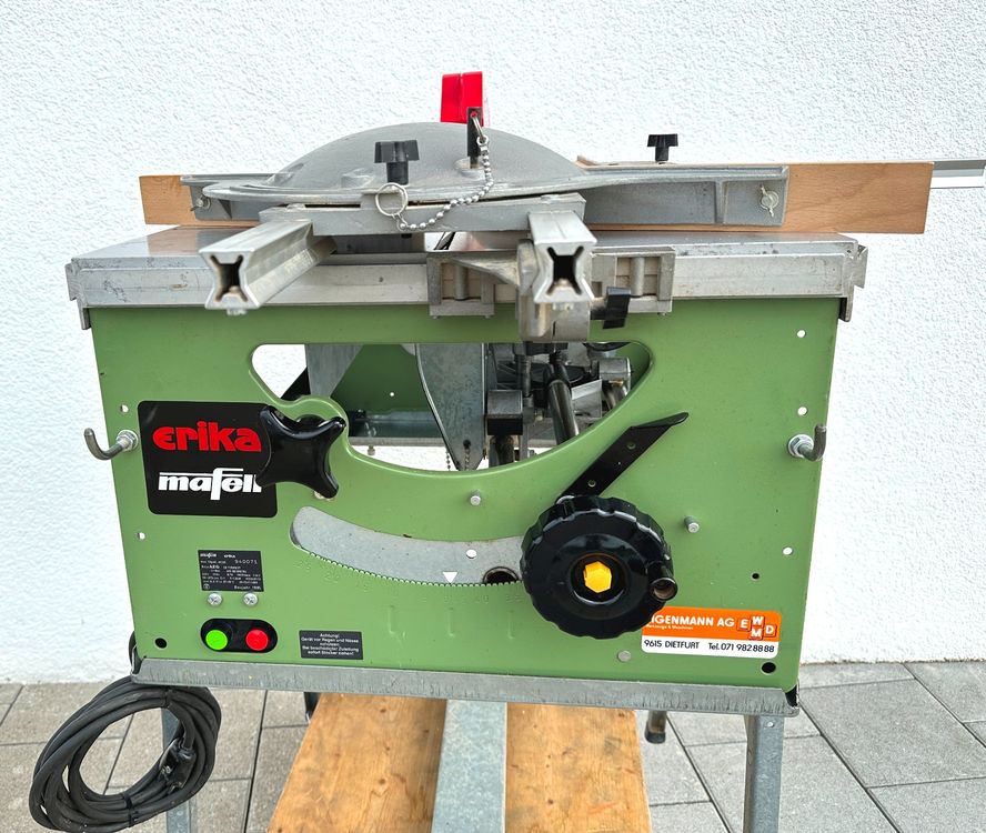 Mafell Unterflurzugsäge Erika Tischfräse Kreissäge Fräse (Gebraucht) in Niederhelfenschwil SG ...