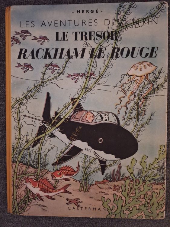 TINTIN / le trésor de Rackham le rouge / 1946 (D'occasion) à Nyon pour ...