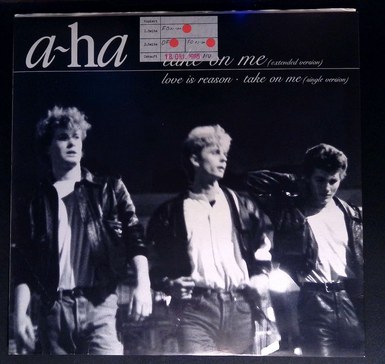 a-ha - Take On Me (Extended Version) (12") | Kaufen auf Ricardo