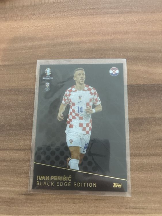 Topps Euro 2024 Black Edge Ivan Perisic (Neu (gemäss Beschreibung)) in ...