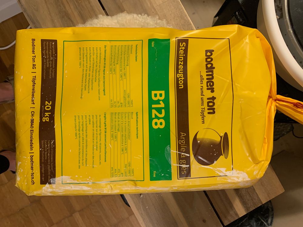 Bodmer Steinzeugton b128 | Kaufen auf Ricardo