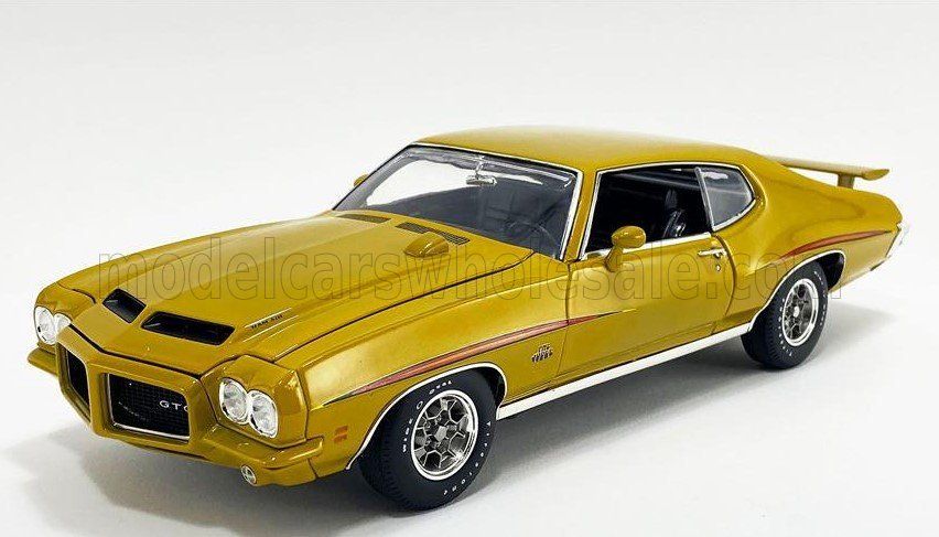 PONTIAC - GTO JUDGE COUPE 1971 - GOLD MET 1/18 ACME NEU (Neu und ...