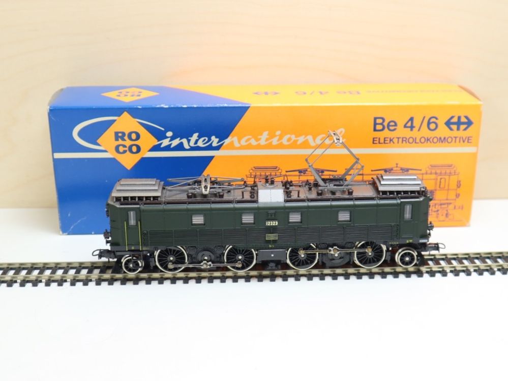 ROCO SBB Be 4/6 schöne E-Lok - 04191 A - H0 | Acheter sur Ricardo