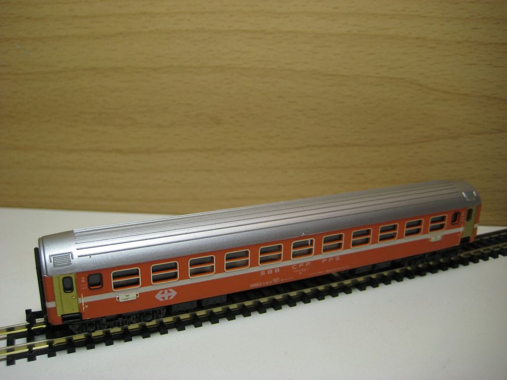 MINITRIX 13070 Schnellzugwagen 2. Klasse SBB mit OVP | Kaufen auf Ricardo