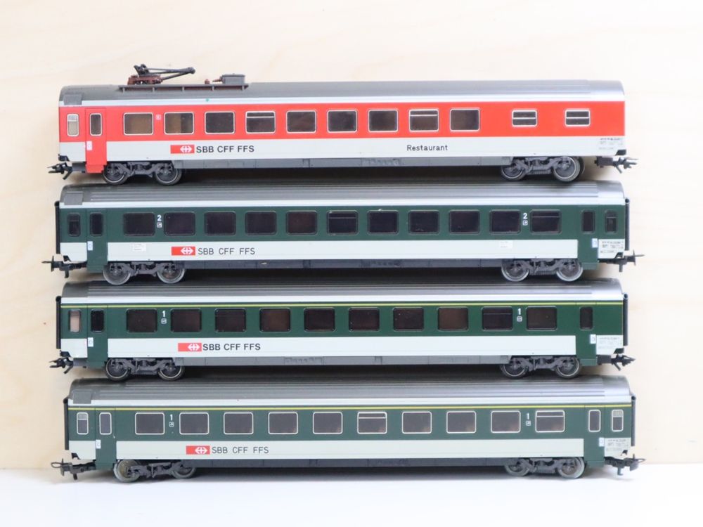 Märklin SBB Personen- und Restaurantwagen Set - H0 (Gebraucht) in Winterthur für CHF 59 – mit ...