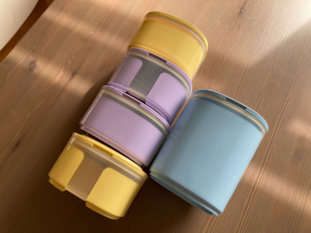 5 neuwertige Tupperware Aufbewahrungs-Boxen | Kaufen auf Ricardo