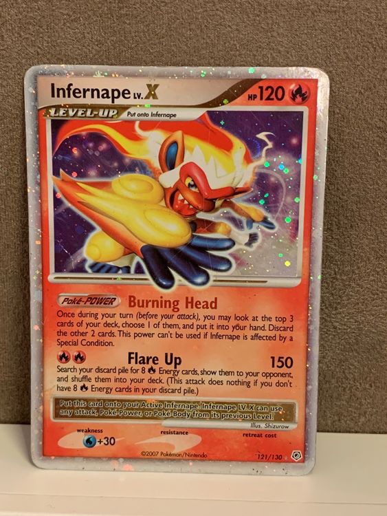 Infernape Holo ENG Diamond & Pearl Pokemon 121/130 (Gebraucht) in ...