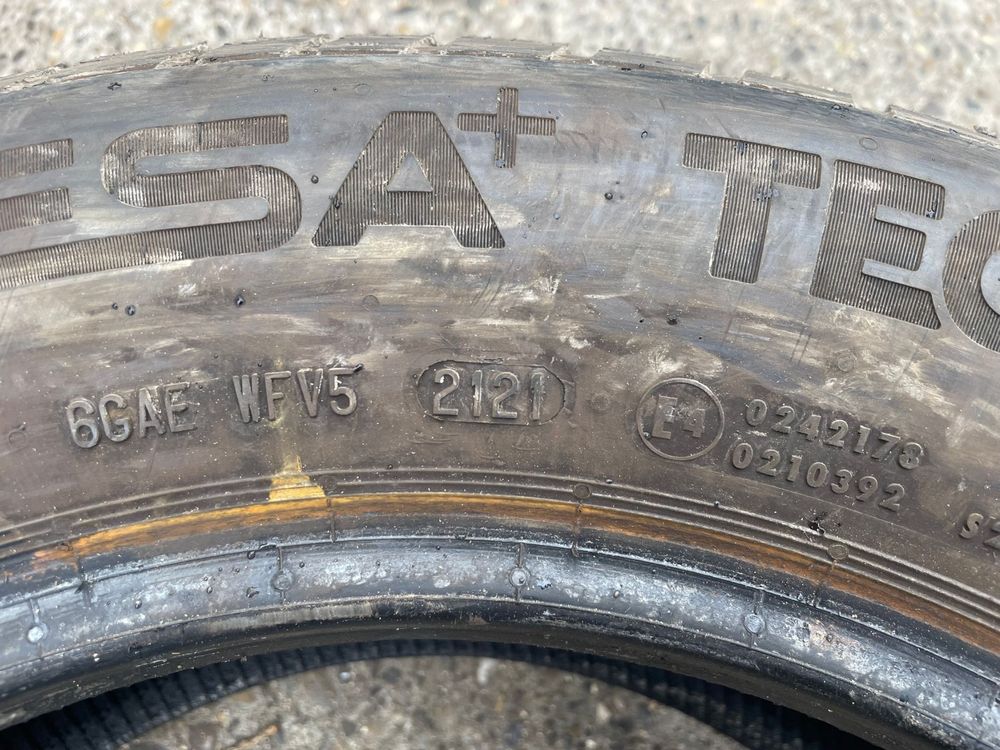 2 Winterreifen Esa+Tecar 195/65 R15 95T (Gebraucht) in Oensingen für CHF 40 – nur Abholung auf ...