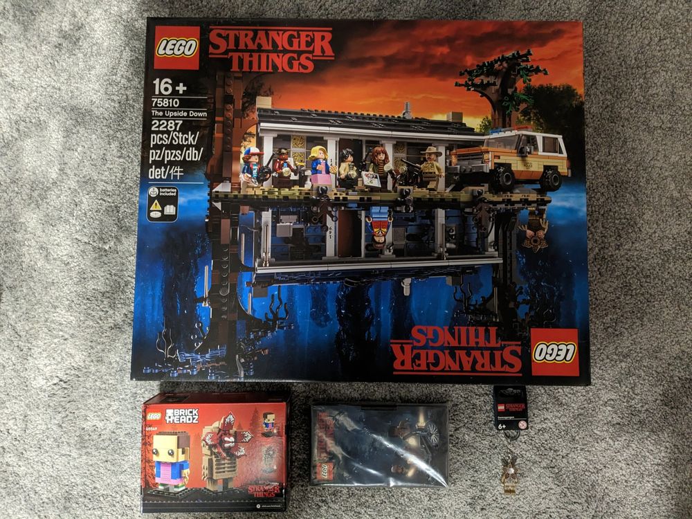 LEGO 75810 Netflix Stranger Things Super Pack - Exclusive (Neu und ...