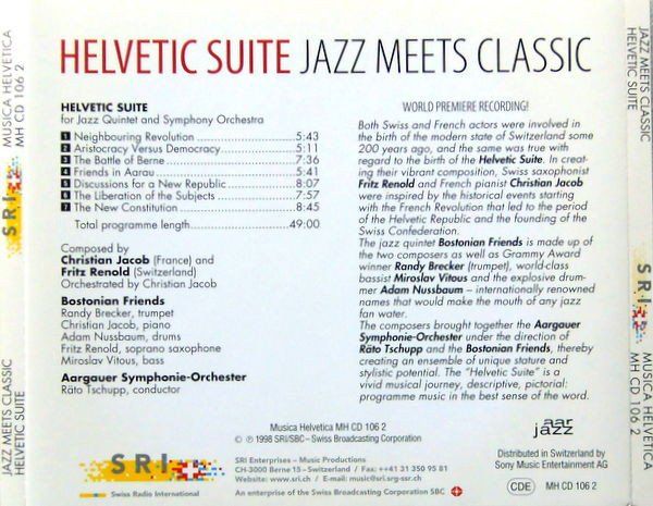 Miroslav Vitous, Randy Brecker, Fritz Renold, Adam Nussbaum (D'occasion ...