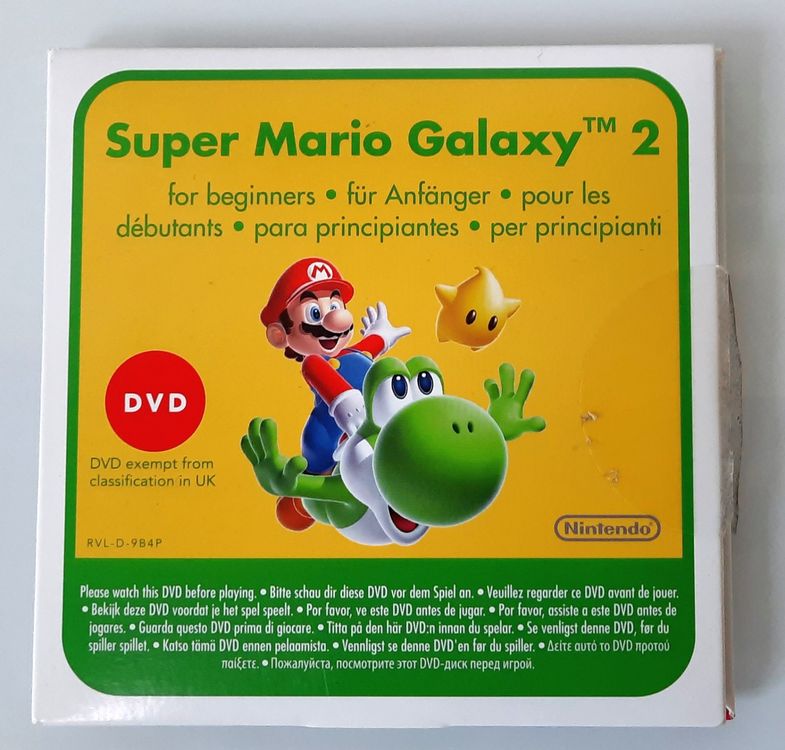 Nintendo Super Mario Galaxy 2 DVD (Gebraucht) in Märstetten für CHF 1 ...