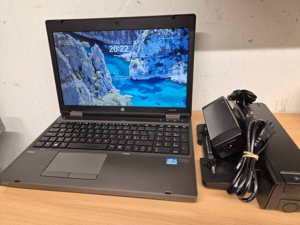 HP Probook 6570b mit Windows 11 PRO und HP Basic Docking (Gebraucht) in ...