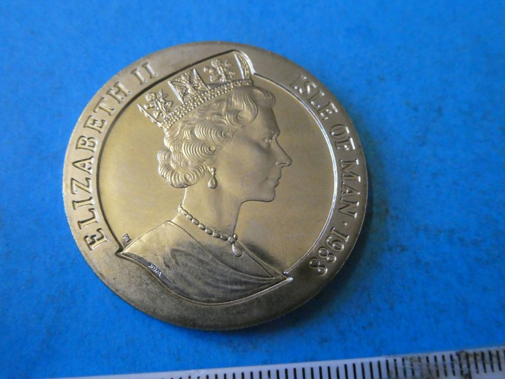 Isle of Man 1988, Crown Sondermünze Australien Tasmania unz (Gebraucht ...