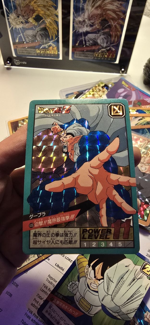 Carte 1994 Dragon Ball Z Super Battle Power Level Prism 430 (D'occasion ...