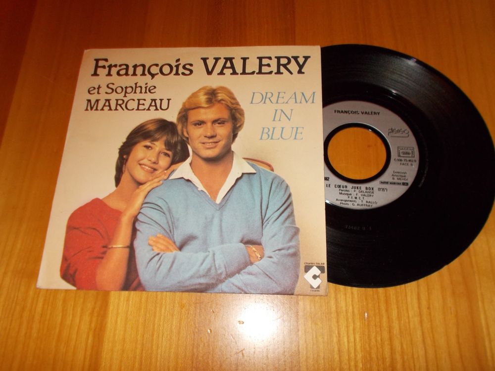 François Valéry Et Sophie Marceau – Dream In Blue 7" Single | Kaufen ...
