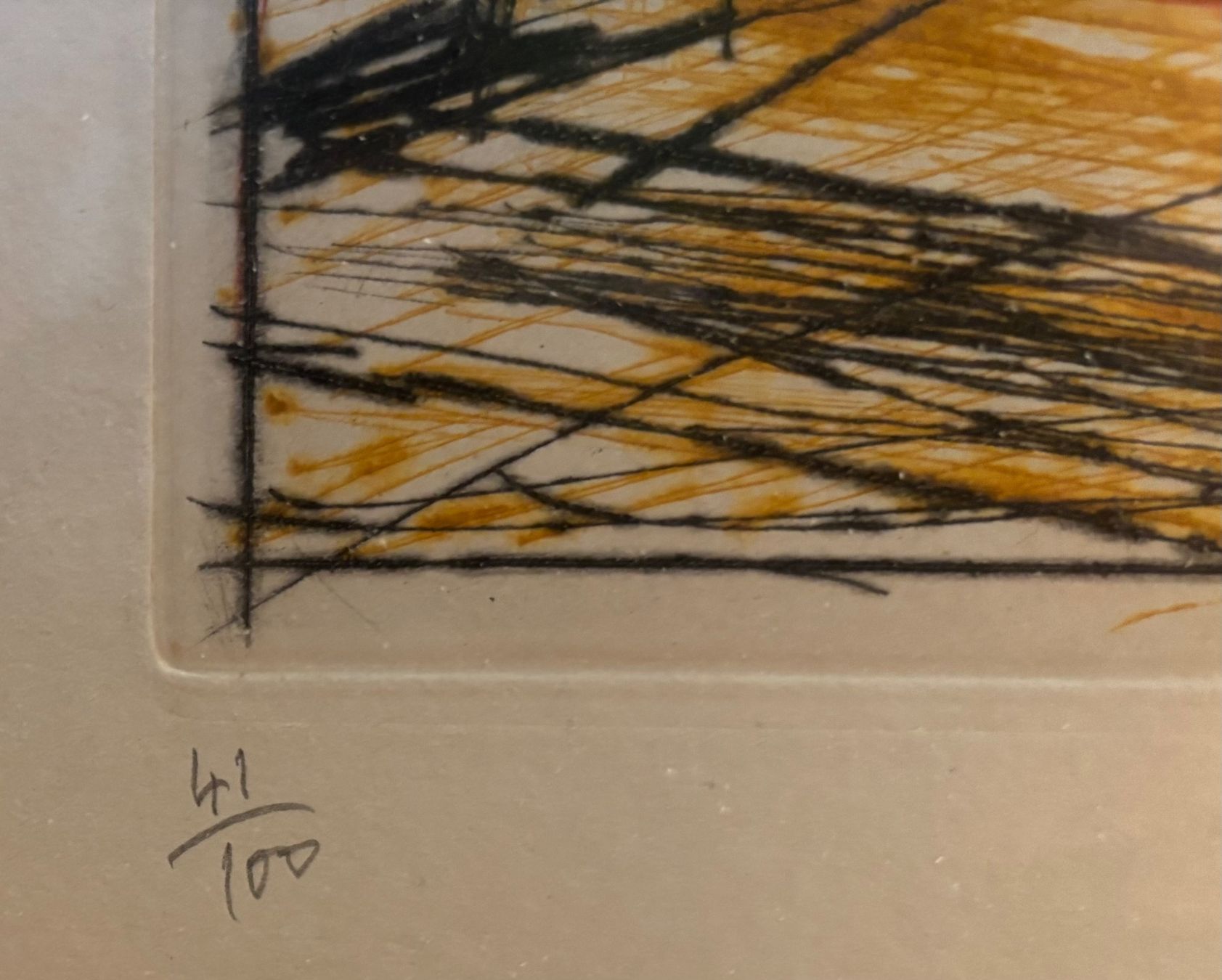 Lithographie port de Saint-Tropez Bernard Buffet (D'occasion) à Chénens ...