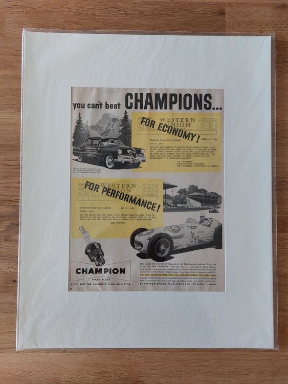 Poster Vintage Original Champions (D'occasion) à Genève pour CHF 10 ...