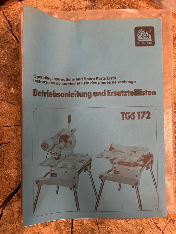 Elu TGS 172 Tisch und Gehrungssäge (Gebraucht) in Eschenbach SG für CHF ...