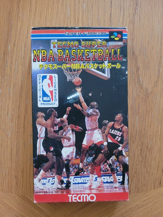 Tecmo Super NBA Basketball Complete SNES Super Famicom Jap. | Kaufen ...