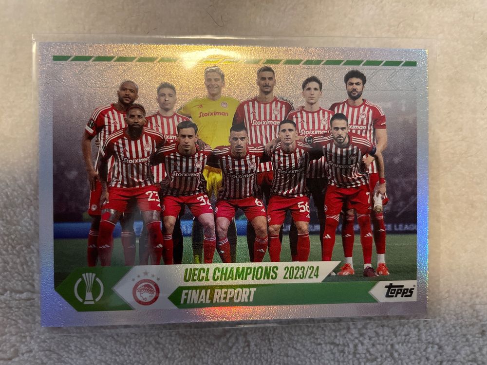 Topps UECL Champions 2023/24 Final Report Karte neu! (Gebraucht) in ...
