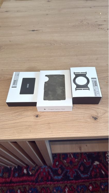 Ridge Wallet (Neu) (mit coin tray und airtag strap) | Kaufen auf Ricardo