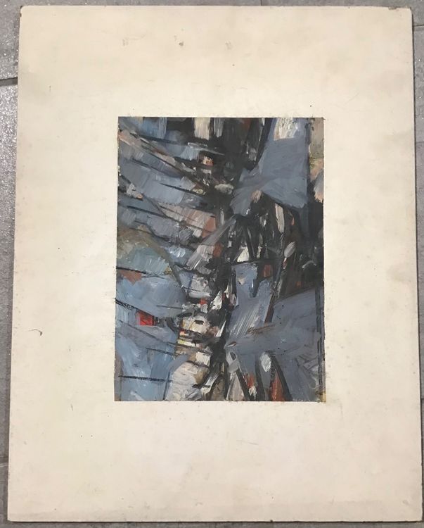 Walter Emil MÜLLER (1896-1983) Hafenszene Gemälde | Kaufen auf Ricardo