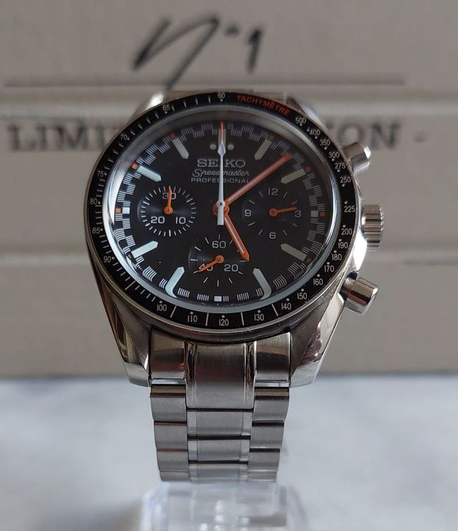 SEIKO MOD "SPEEDMASTER" quartz (VK63 SEIKO) Neuf | Kaufen auf Ricardo