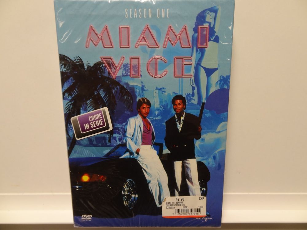 Miami Vice - Staffel 1 DVD Box (OV/D) NEU/OVP (Neu und originalverpackt ...