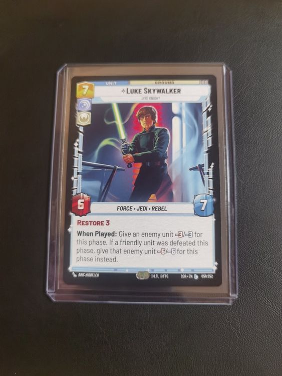 Star Wars Unlimited - Luke Skywalker, Jedi Knight - EN (Gebraucht) in ...