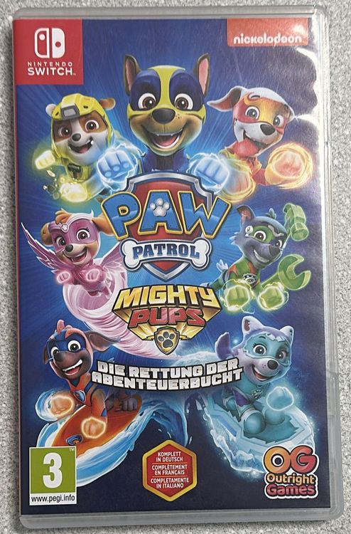 NINTENDO SWITCH PAW PATROL MIGHTY PUPS (Gebraucht) in Zürich für CHF 18 ...
