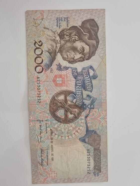 Billet de 2000 Esc | Kaufen auf Ricardo