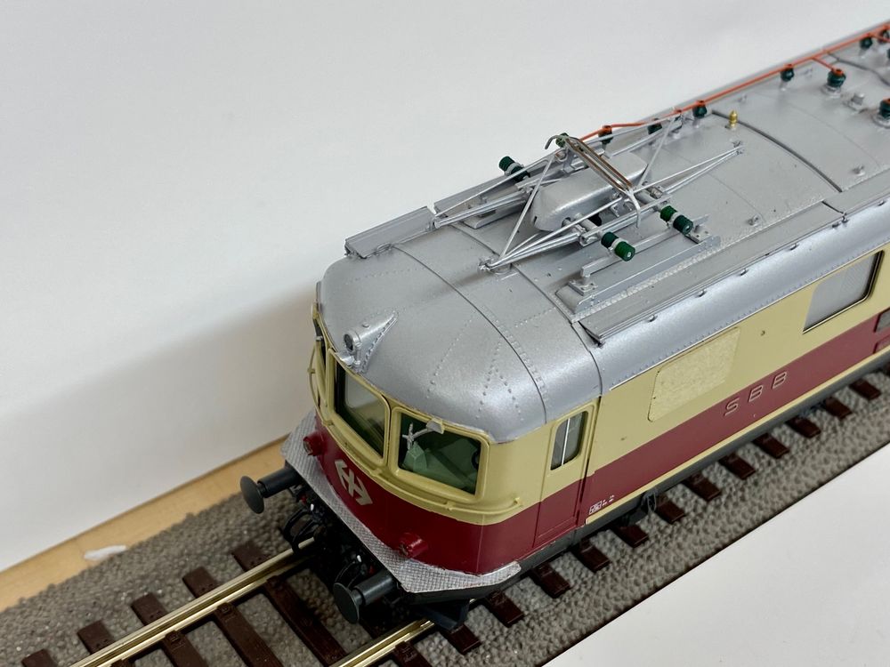Lemaco H0-021/2 (H0 GS) SBB-CFF Re 4/4I 10033 TEE neuwertig (Neu ...