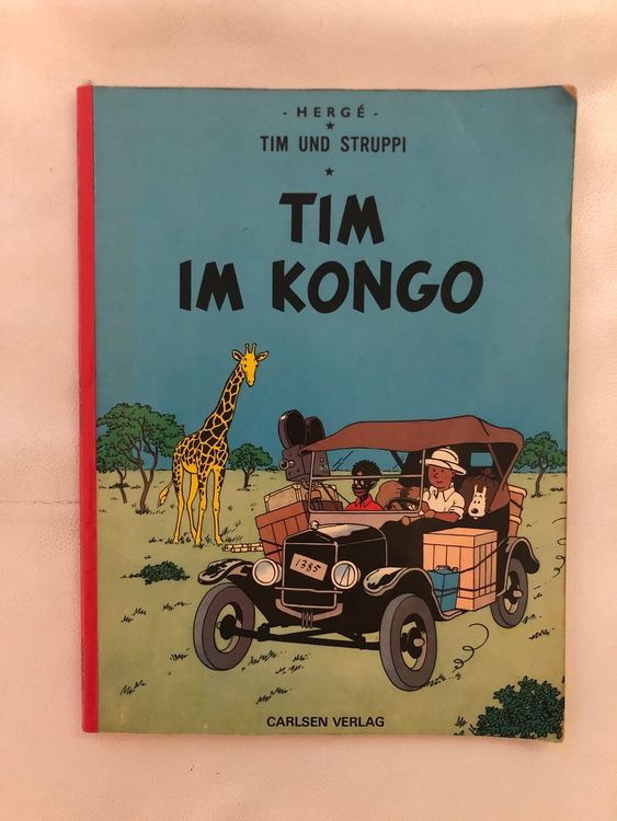 Buch Tim im Kongo, Tim und Struppi (Gebraucht) in Nunningen für CHF 9 ...