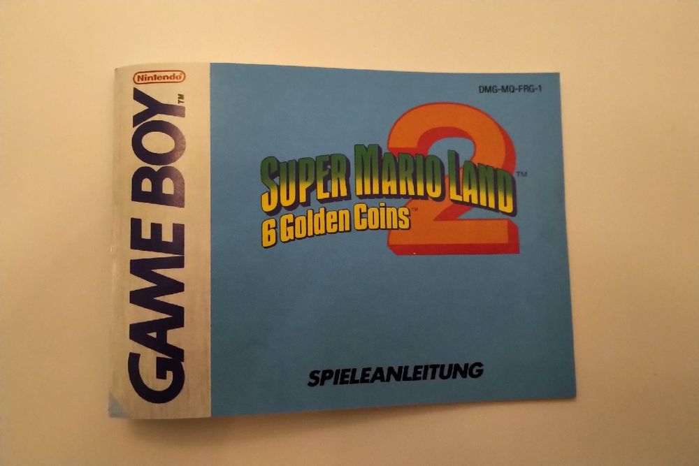 Gameboy - Super Mario Land 2 - Karton und Anleitung (Gebraucht) in ...