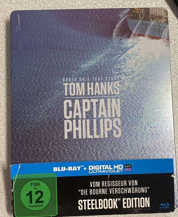 TOM HANKS CAPTAIN PHILIPS STEELBOOK BLU-RAY (Gebraucht) in Zürich für ...
