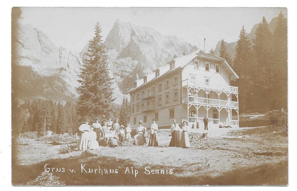1908, Walenstadt - Kurhaus Alp Sennis (Gebraucht) in Balzers für CHF ...