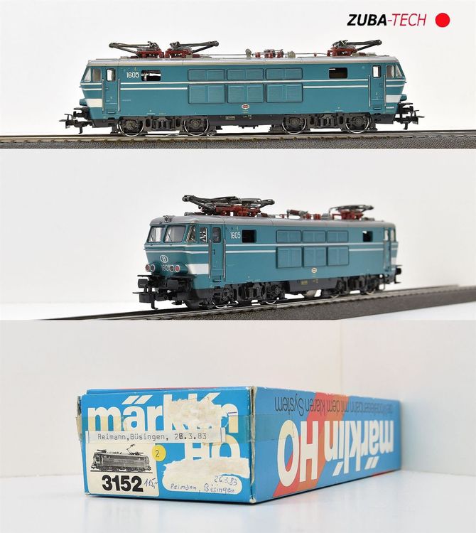 Märklin 3152 E-Lok Serie 16 SNCB H0 WS (Gebraucht) in St. Gallen für ...