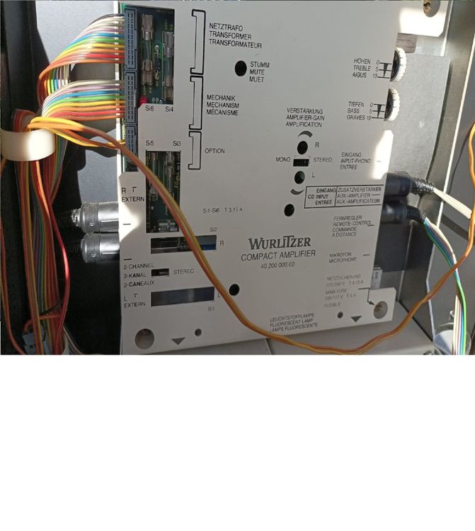 Musikbox Wurlitzer NSM Silver City Juke-box Ami Rowe Rock-Ol (D'occasion) à Luzern pour CHF 950 ...