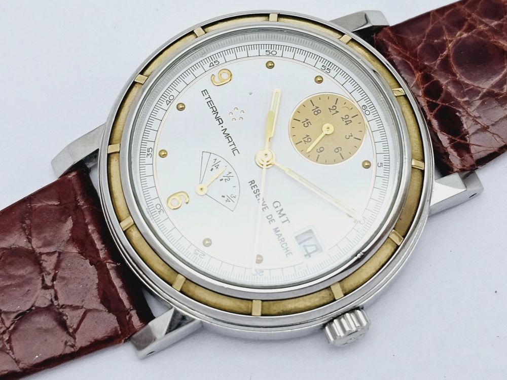 Eterna Matic GMT ETA 2892-2 Automatik Herrenuhr (Gebraucht) in ...
