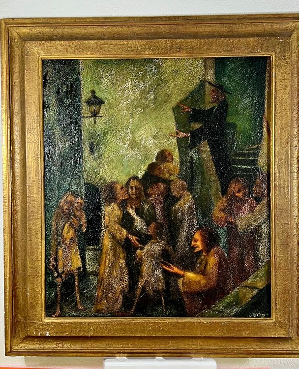 Walter Krebs einzigartiges Gemälde Museumswürdig (Neu (gemäss ...