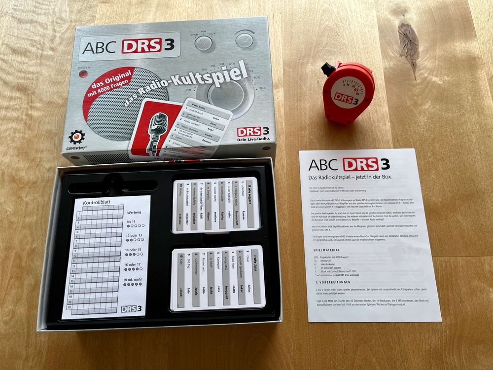 ABC DRS 3 - Das Radio-Kultspiel für Spieleabende, Top! (Gebraucht) in ...