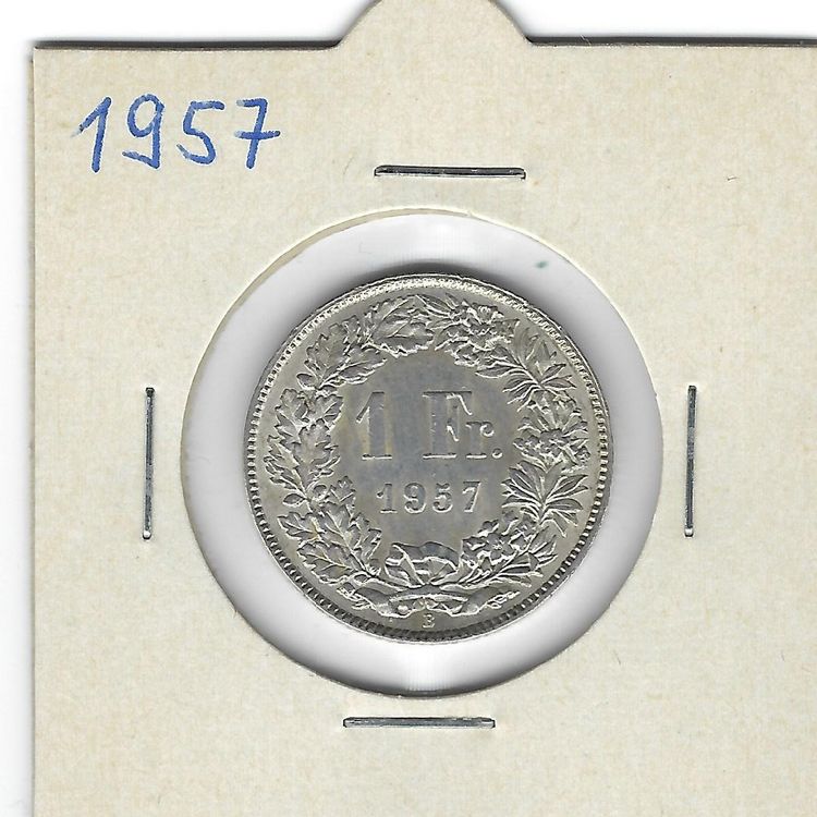 1 Franken 1957 | Kaufen auf Ricardo