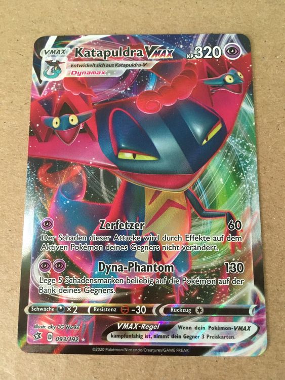 Clash der Rebellen 093/192 Katapuldra VMAX -DE- (Neu (gemäss ...