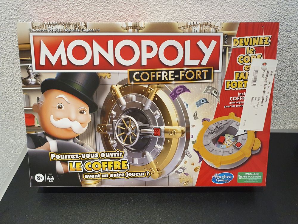 Monopoly Coffre-Fort (Neu und originalverpackt) in Dagmersellen für CHF ...
