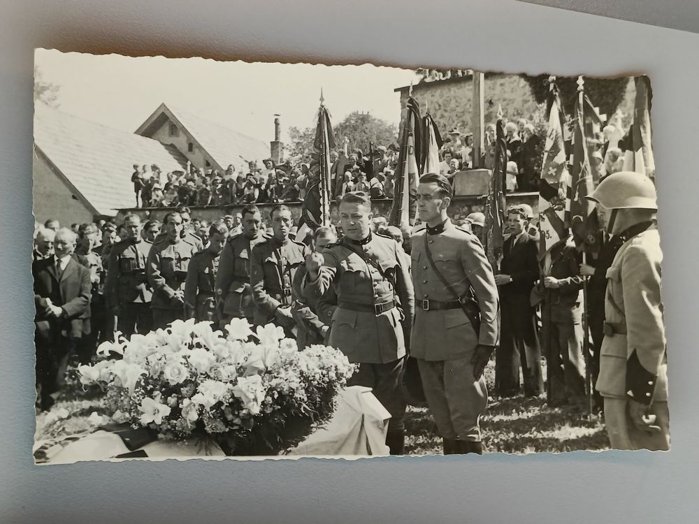 Echt Photo Karten / Beerdigung von Sgt. Fernand Pipoz (Gebraucht) in ...